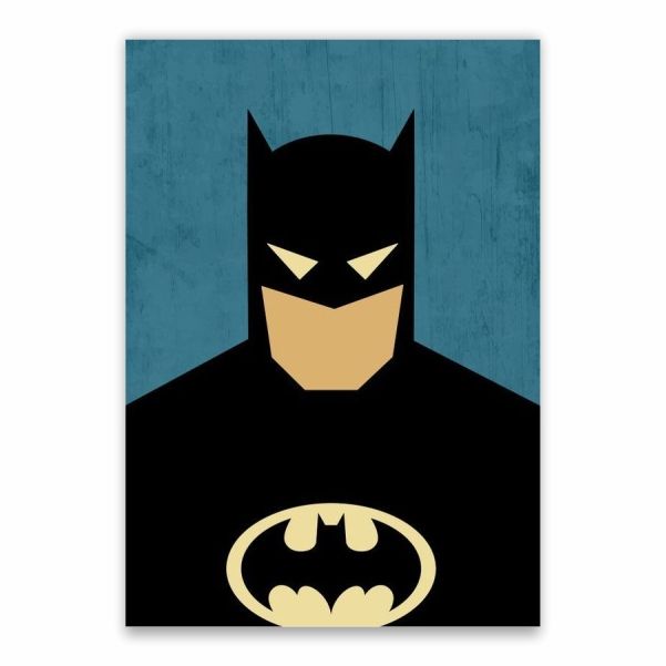 Batman Blue Background Poster - A1 | Shop Today. Get it Tomorrow ...