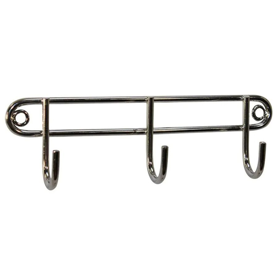 Stainless Steel Hook Rack - 3-Hooks | Shop Today. Get it Tomorrow ...
