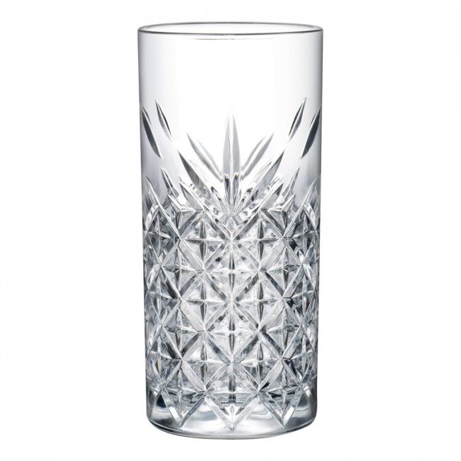 Hi-Ball Glasses 4pc Cut Glass Timeless 52820 | Shop Today. Get it ...