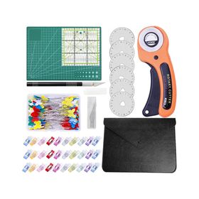 Rotary Cutter Kit Cutter Craft Tool Kit for Fabric Sewing Quilting ...