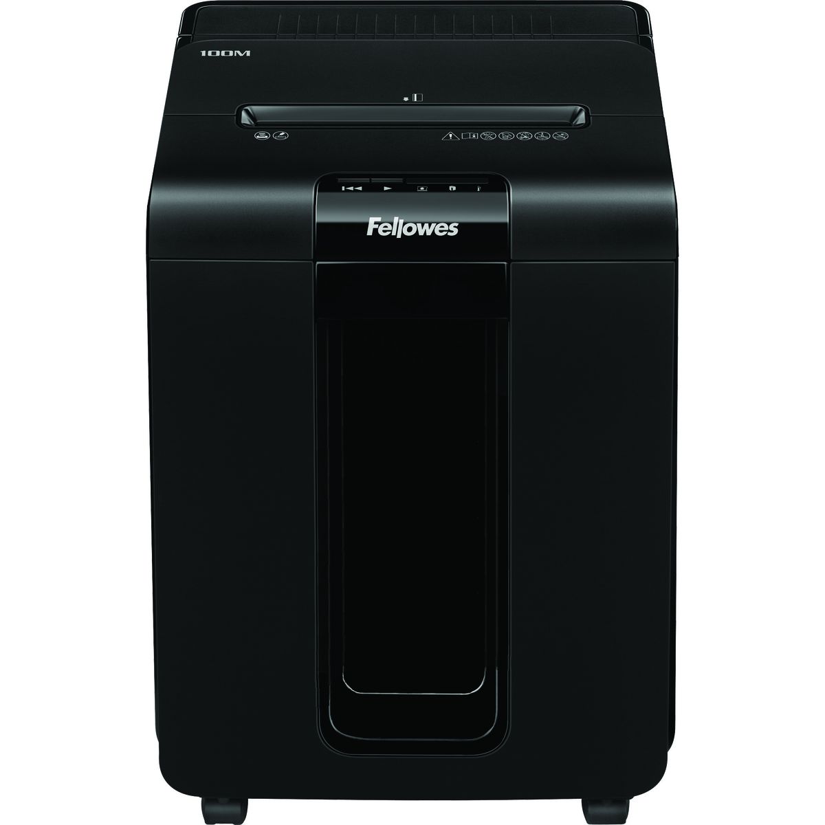 Fellowes Shredder 100M, Mini Cut, 100 Sheet, Deskside Use, 1 User ...