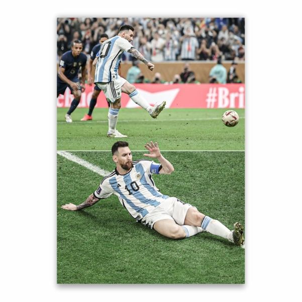 Messi Penalty Goal Poster - A1 | Shop Today. Get it Tomorrow ...