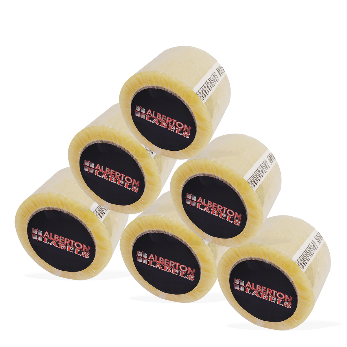 Alberton Labels - 100m Extra Wide Clear Tape (Clear Tape) x 72mm - 6 ...
