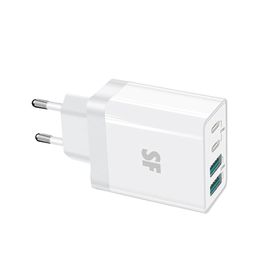 Rapid-Charge Qualcomm 4 Port Wall Charger | 50% Charge in 30min | Supa ...