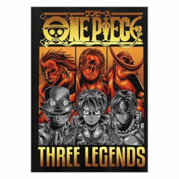 One Piece Three Legends Poster - A1 | Shop Today. Get it Tomorrow ...