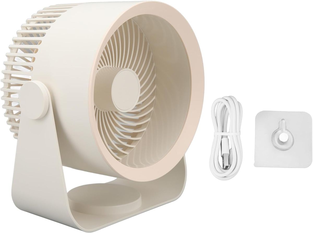 Rechargeable Portable Desktop Fan Ventilator | Shop Today. Get it ...
