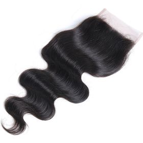Joedir Body Weave Middle Part 4x4 Closures Brazilian Human Hair Hair ...