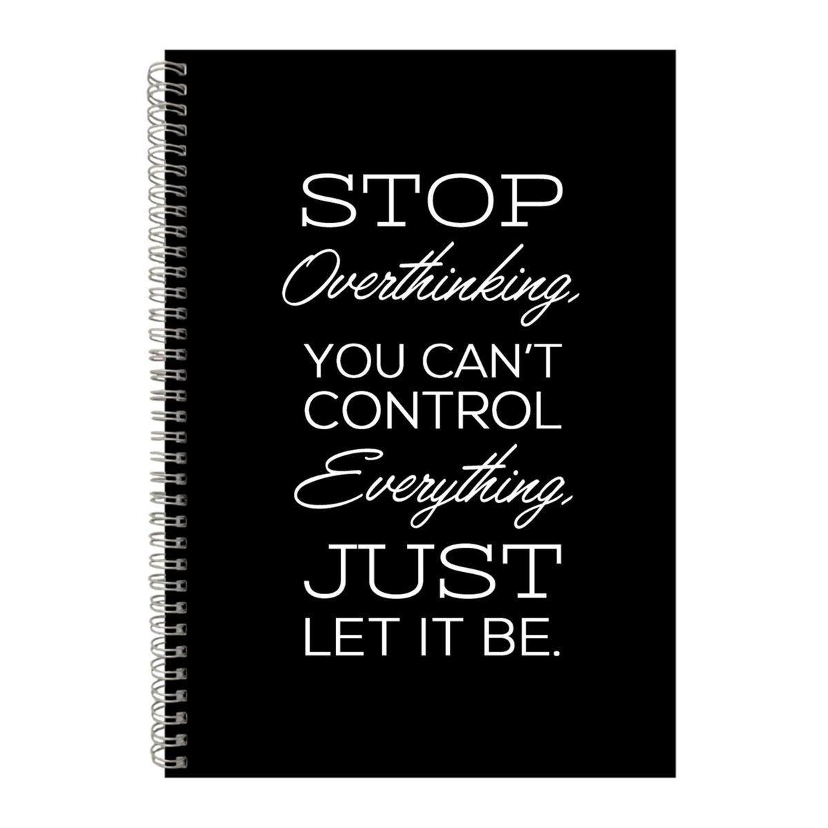 Be A4 Notebook Spiral and Lined Motivational Saying Graphic Notepad ...
