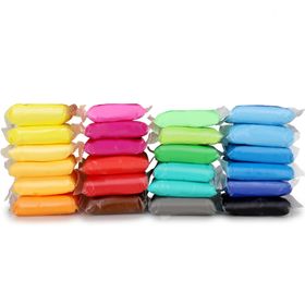 24 Colors Air Dry Modelling Crafting Clay Kit | Shop Today. Get it ...