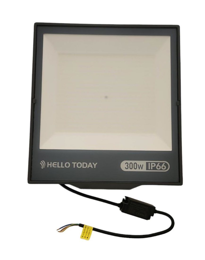 Hello Today LED Flood Light 300W With 20KV Surge Protector | Shop Today ...