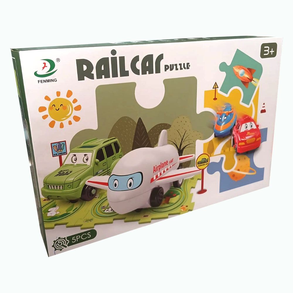 Rail Car Puzzle set (5 Piece) Educational Toy Train | Shop Today. Get ...