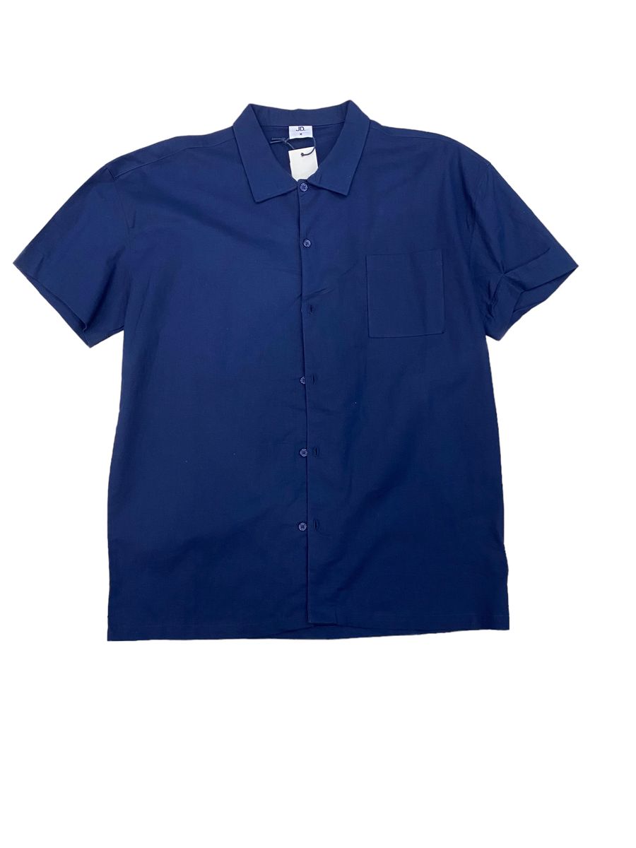 Jonathan D - JD Luis Mens Linen Button Up Casual Shirt | Shop Today ...