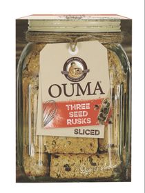 Ouma Three Seed Sliced Rusks 450g | Shop Today. Get it Tomorrow ...