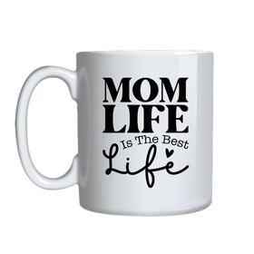 Mom life Coffee Mugs for Mother's Day Trendy Graphic Cup Design Present ...