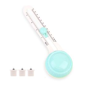 Craft Adjustable Rotary Paper Circle Paper Cutter Diy Plus 3 Blades-818 ...