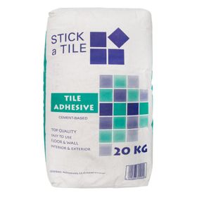 Bulk Pack 100 x Stick A Tile Adhesive 20Kg | Shop Today. Get it ...