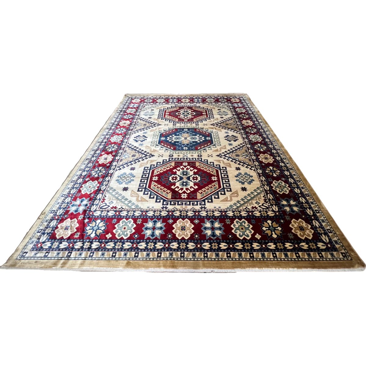 Beautiful Persian Kazac Full Area Size Rug / Carpet - 400 x 300 cm ...