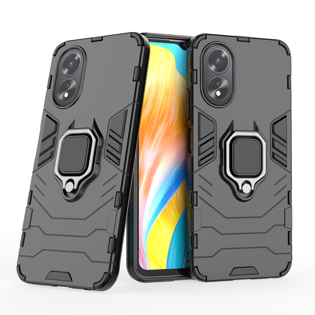 Cover for OPPO A18 / A38 - Gadget Mafia Shockproof Magnetic Panther ...