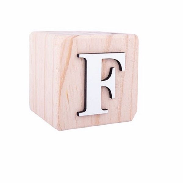 Wooden Alphabet Blocks - F | Shop Today. Get it Tomorrow! | takealot.com