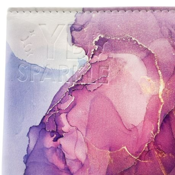 YB Sparkle Diary Journal with Pad Lock + Sparkle Storage Bag -Purple ...