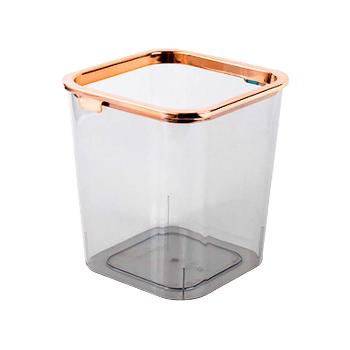 Mini Transparent Trash Bin Office Vanity Bin Minimalistic Bin 20CM ...