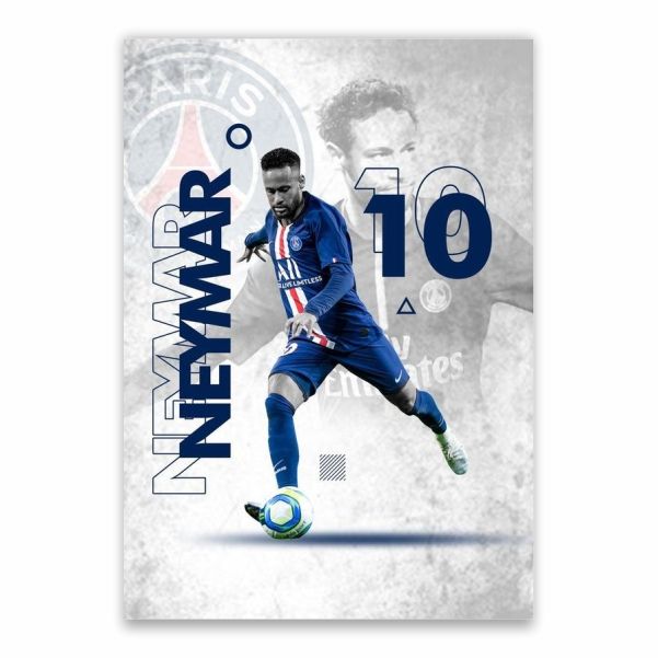 Neymar 10 PSG Poster - A1 | Shop Today. Get it Tomorrow! | takealot.com
