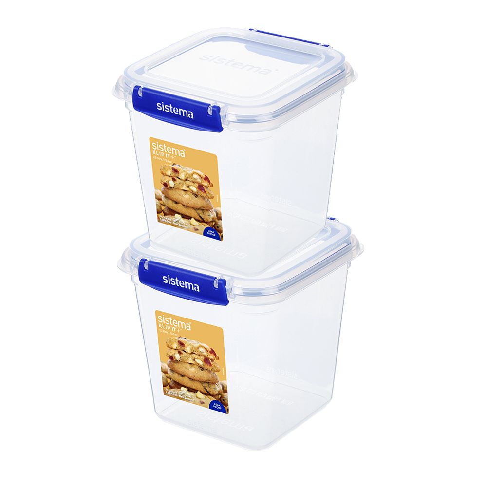 Tupper Comida Sistema Klip It Contenedor De Alimentos Rectangular Color ...