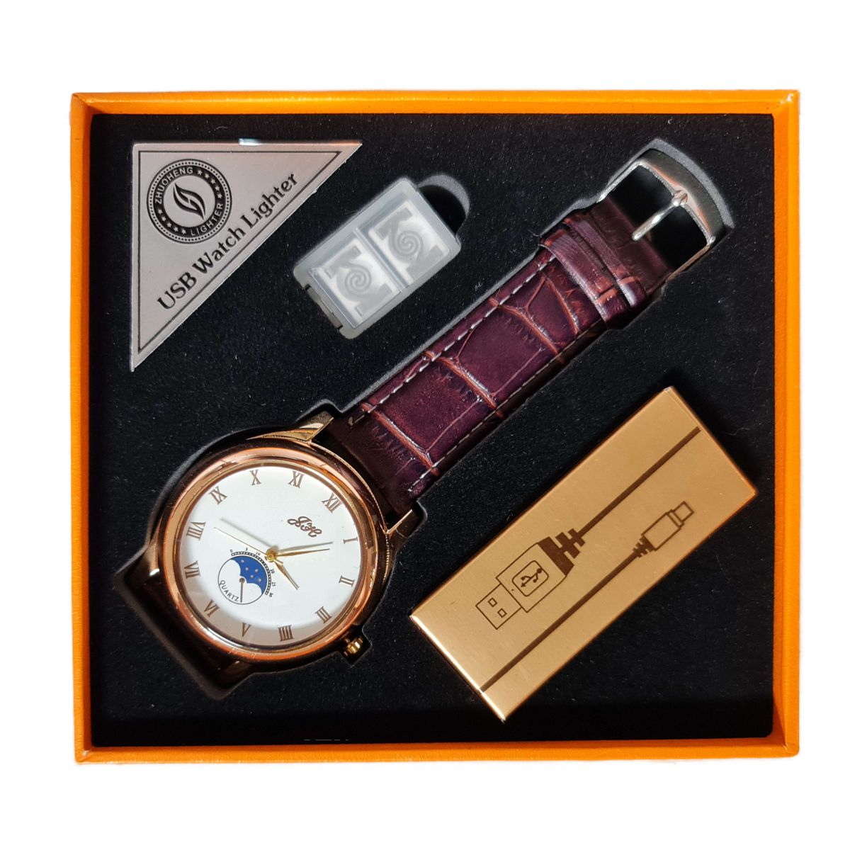 ZHUOHENG Men Formal USB rechargeable watch | Shop Today. Get it ...