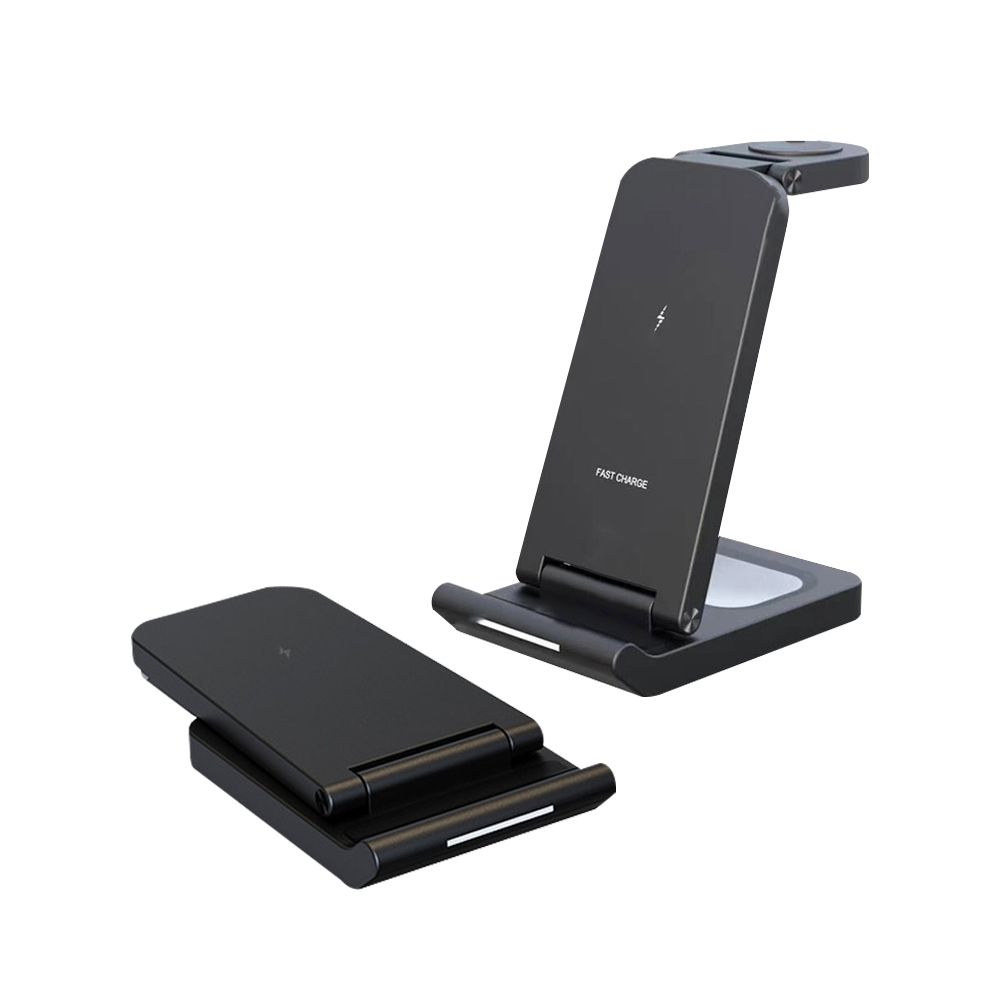 15W 3 in 1 Foldable Wireless Charger Station iw10+ | Shop Today. Get it ...