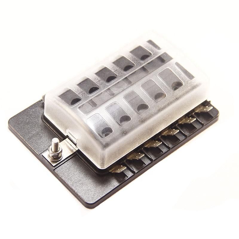 12 Way Blade Fuse Box with LED - Spade Terminal | Shop Today. Get it ...