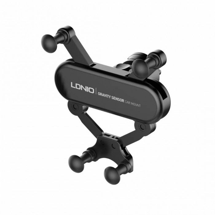 LDNIO MG03 Gravity Sensor Mechanical Air Vent Car Mount Phone Holder ...