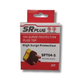 Surge Protection Plug 16A Top - SANS Compliant Heavy Duty | SR Plug ...