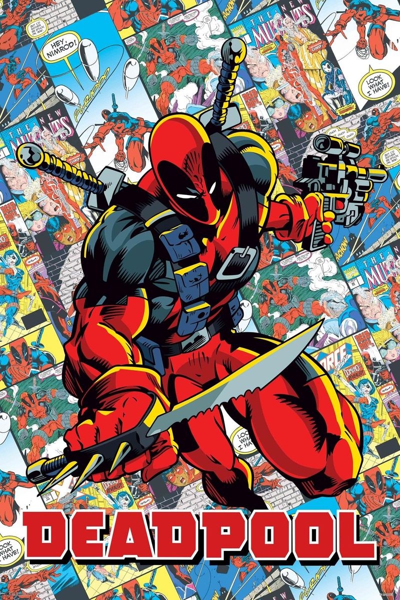 Marvel: Deadpool (Comic Covers) Poster | Shop Today. Get it Tomorrow ...