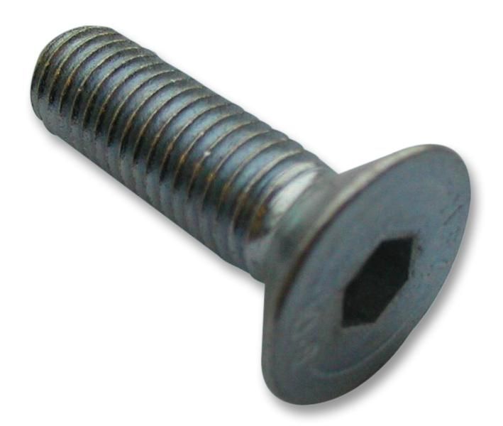 TR Fastenings (M4 16 KH10MC S100) Socket Screw, Steel, 16 mm, Pack of ...