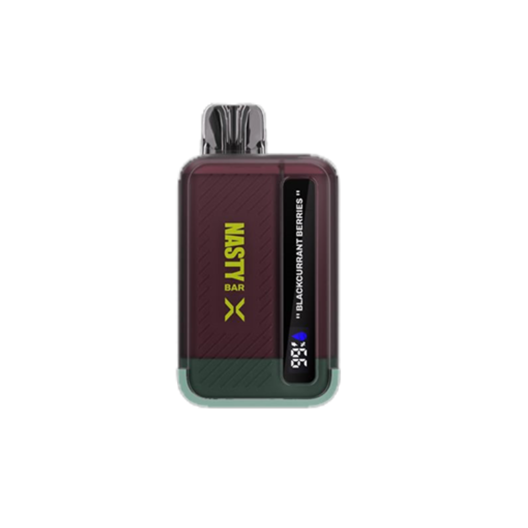 Nasty Rechargeable Vape 9000 Puffs X-Nic - Blackcurrant Berry | Shop ...