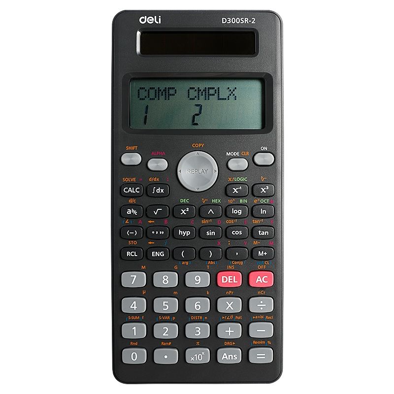 Deli Scientific Calculator 12 digits Dual Power | Shop Today. Get it ...