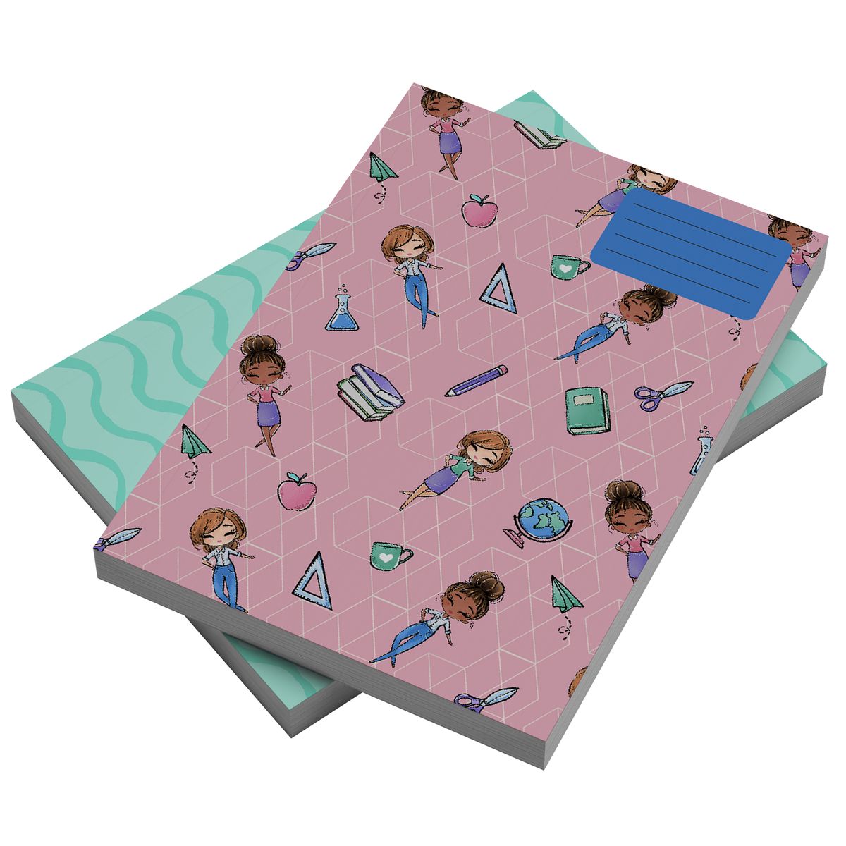 Book Worm A4 Self-Adhesive Book Cover and Stationery Label Bundle ...