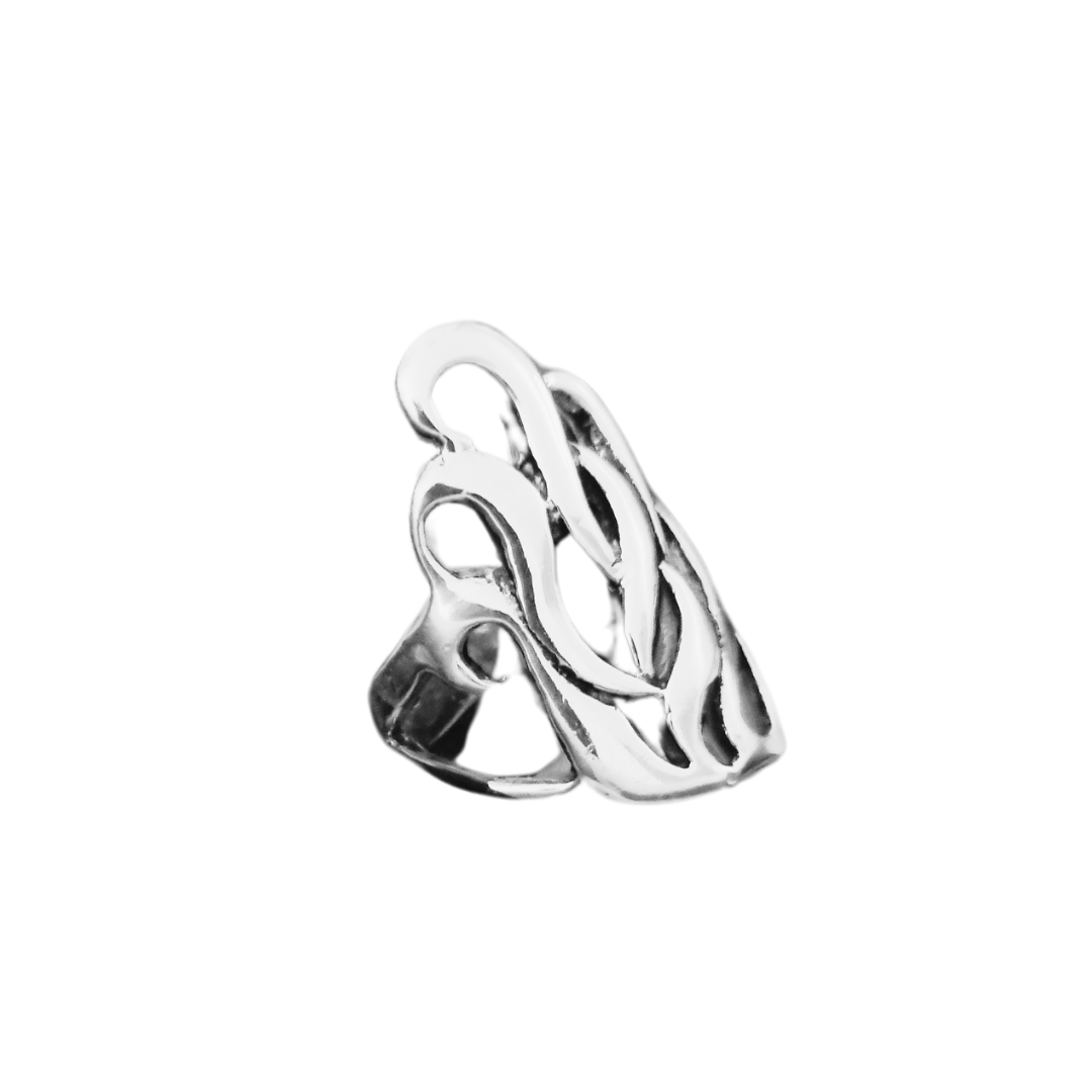 Women Silver 925 Sterling Silver Flame Ring | Shop Today. Get it Tomorrow! | takealot.com