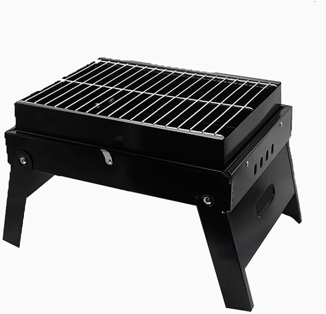 38x30x27cm Portable Folding Braai Stand with Deep Charcoal Pit - FX ...