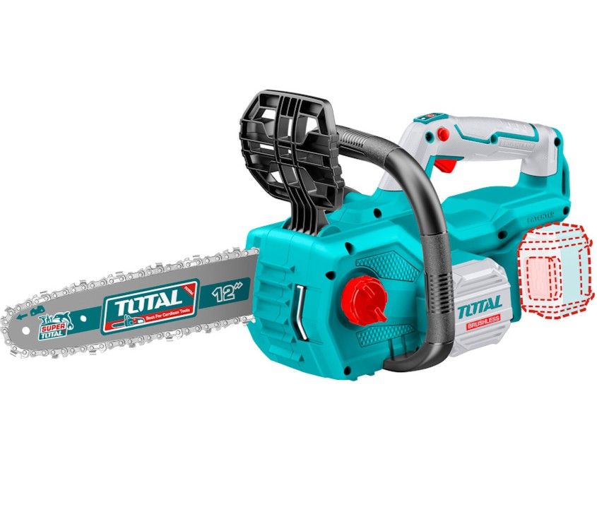 Total Tools 20V Lithium-ion Cordless Chain Saw | Shop Today. Get it ...