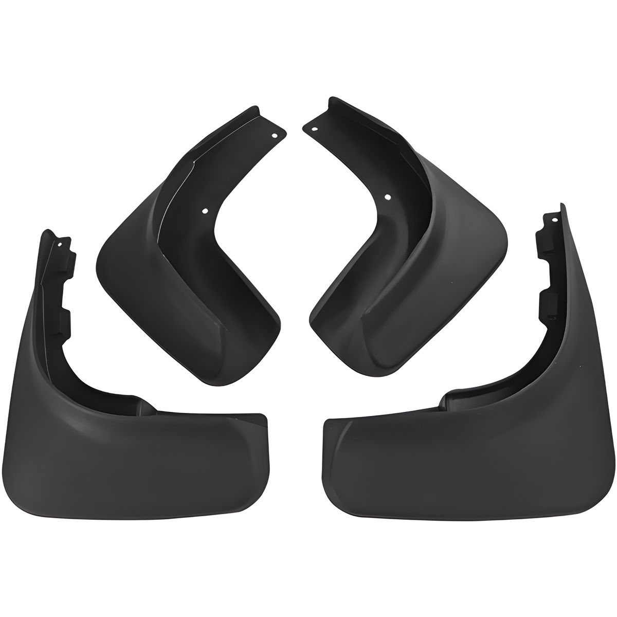 4Pcs Car Mud Flaps Splash Guards with Screw for VW Golf Car Tire ...
