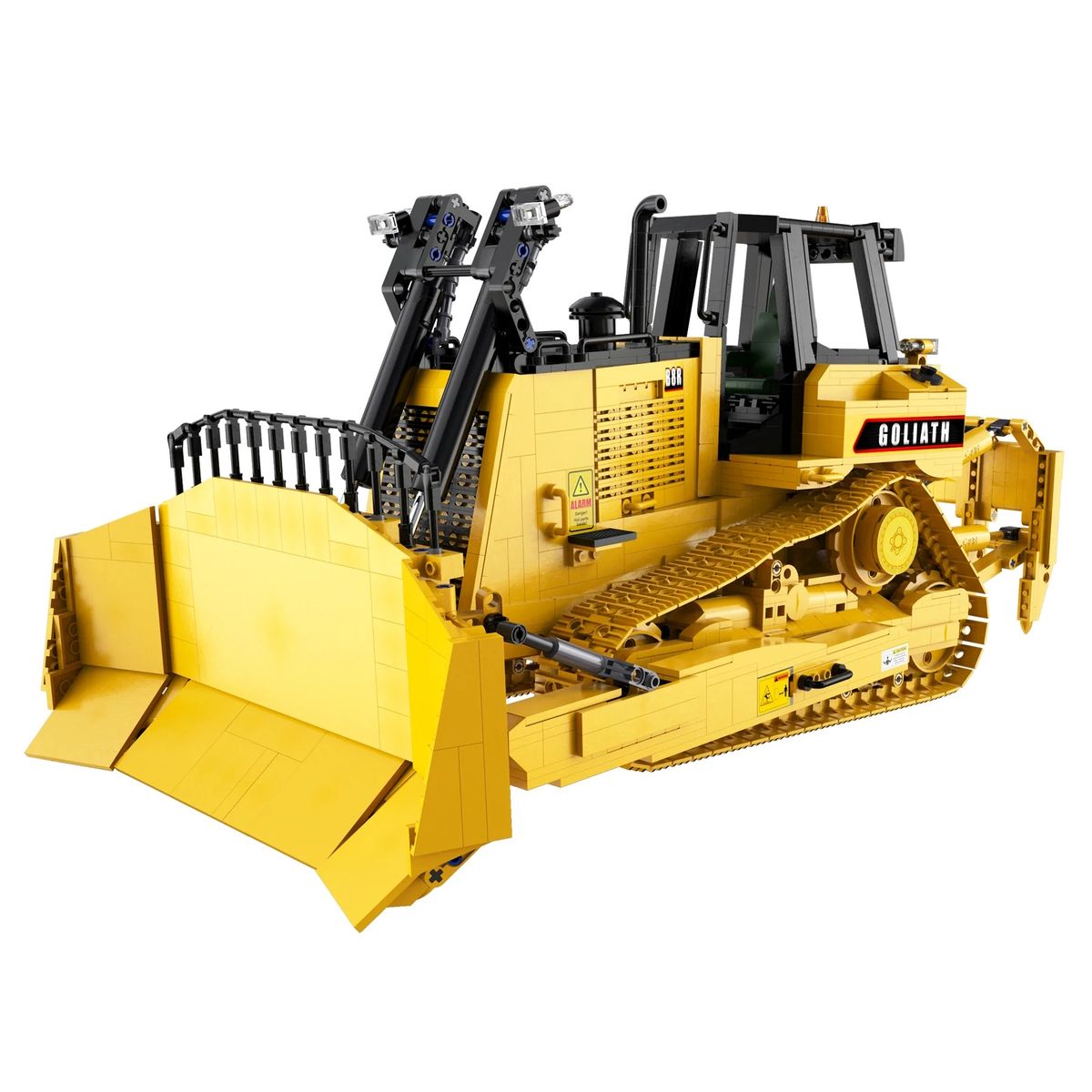CaDA Tech R/C 1/16 Goliath Heavy Bulldozer (CAT) (2826pcs) - 54cm Long ...