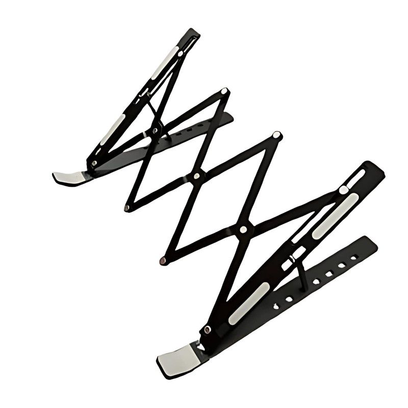 Aluminum Alloy Material Multi Angle Adjustment Laptop Stand - Black ...