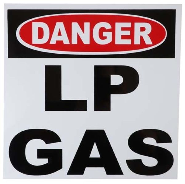Plastic LP Gas Safety Sign 290 x 290mm | Shop Today. Get it Tomorrow ...