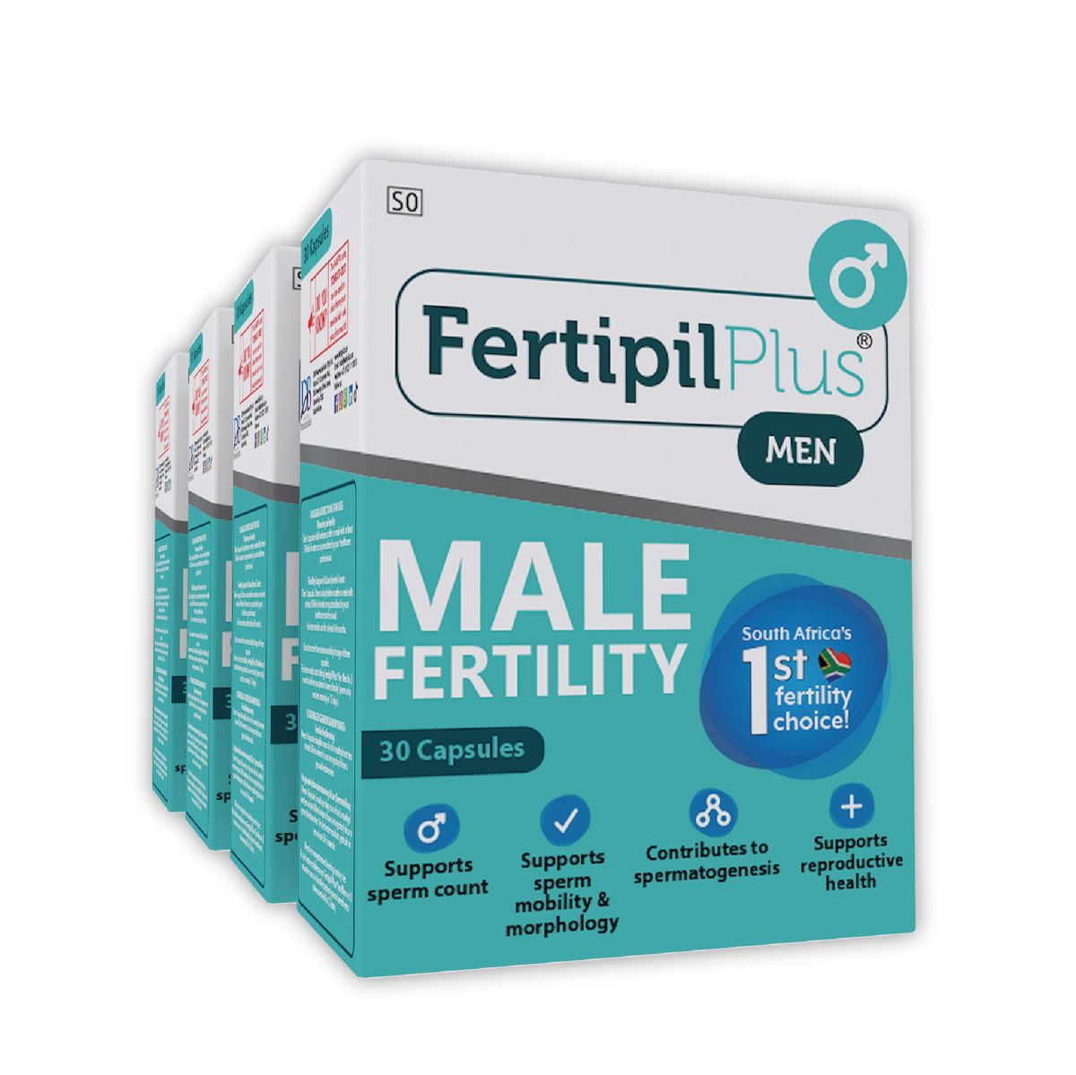 Fertipil Plus for Men - Enhance Male Fertility (30 Capsules) x4 | Shop ...