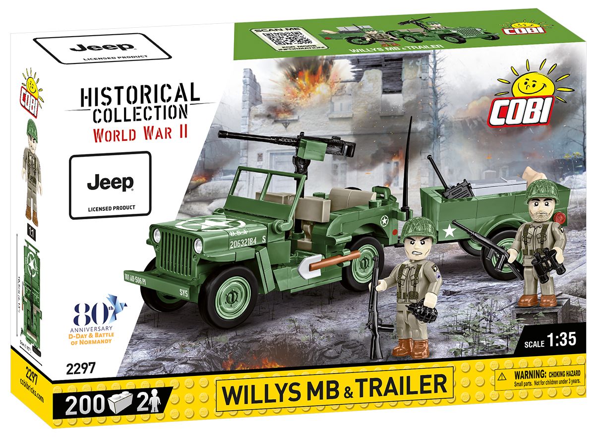 COBI Willys Jeep MB and Trailer Construction Model | Shop Today. Get it ...