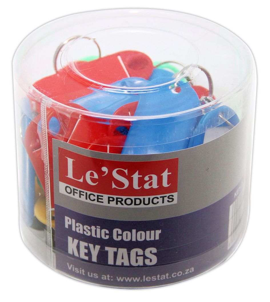 Key Tags Plastic Flexible 50 per Tub | Shop Today. Get it Tomorrow ...
