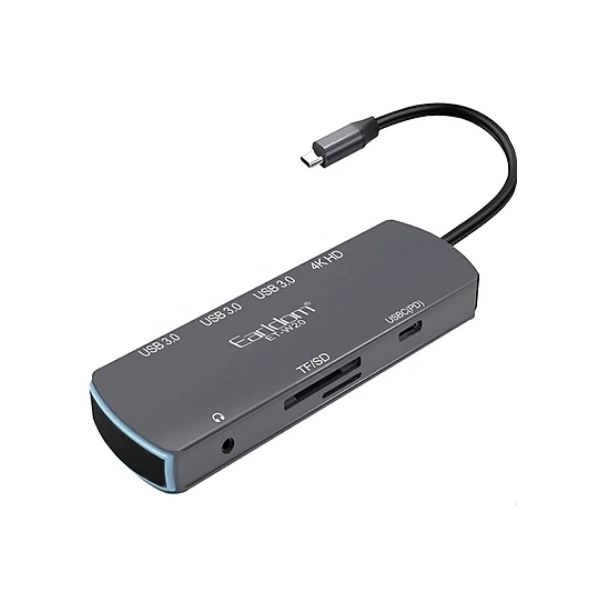 Earldom USB Hub + HDMI + Card Reader to Type-C Adapter | Shop Today ... Earldom USB Hub + HDMI + Card Reader to Type-C Adapter | Shop Today ...