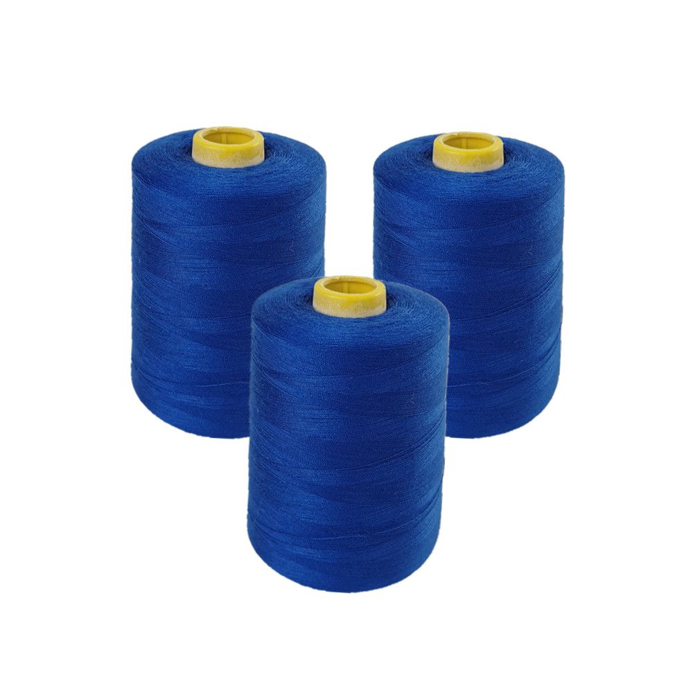 3 x Cotton Thread Sewing Thread Reel String For Sewing Machine 3000m ...