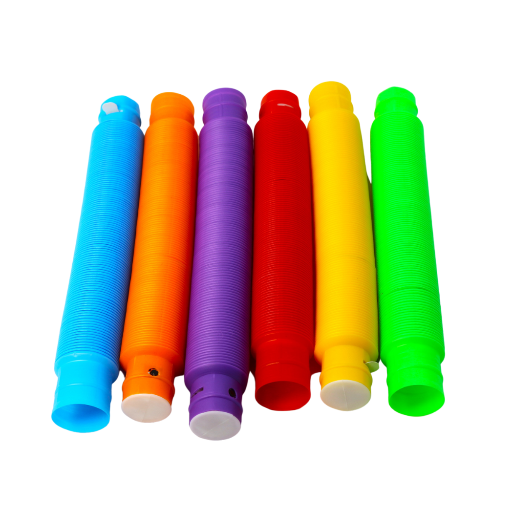 Shapeable 6 Led Colorful Pop Tubes Sensory Toy for Children and Adults ...